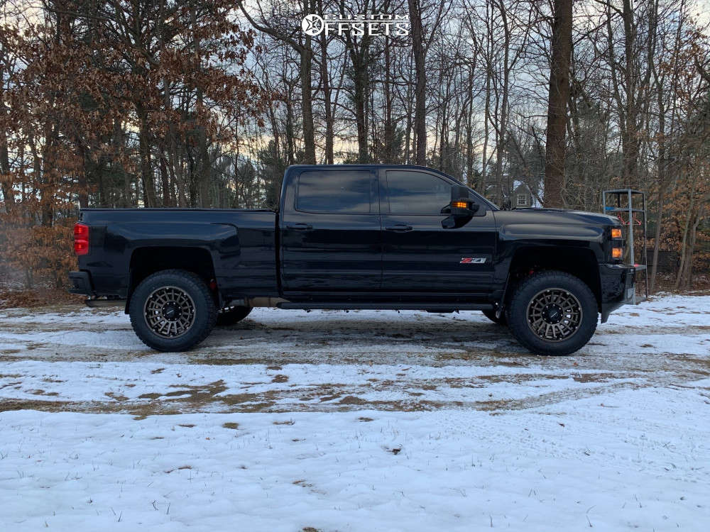 2016 Chevrolet Silverado 2500 HD with 20x9 12 Vision Creep and 35/12 ...