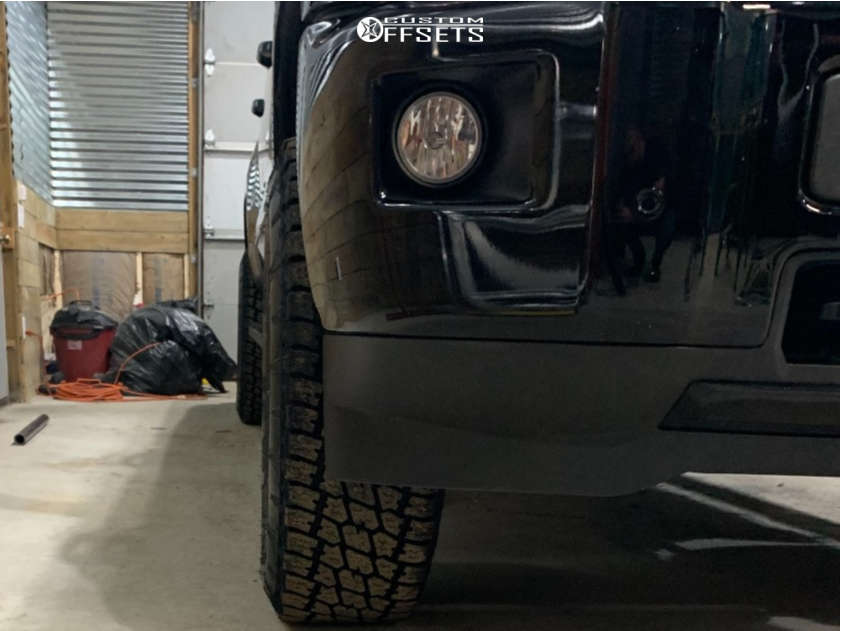 2016 Chevrolet Silverado 2500 HD with 20x9 12 Vision Creep and 35/12 ...