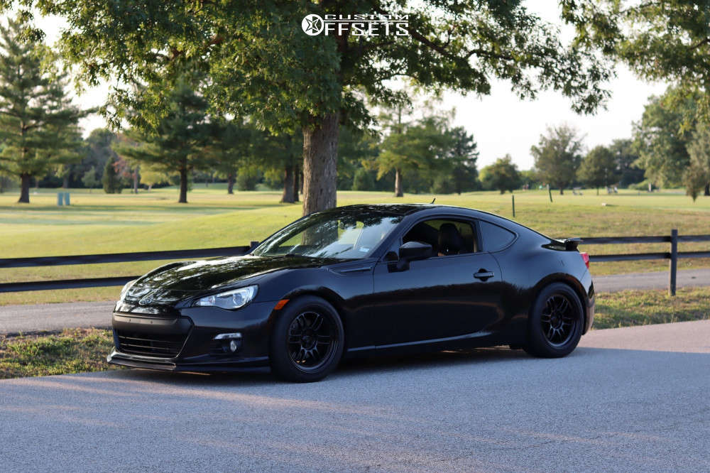 2014 Subaru BRZ with 17x9 35 Enkei Rpf1 and 245/40R17 Nitto Nt555r and ...