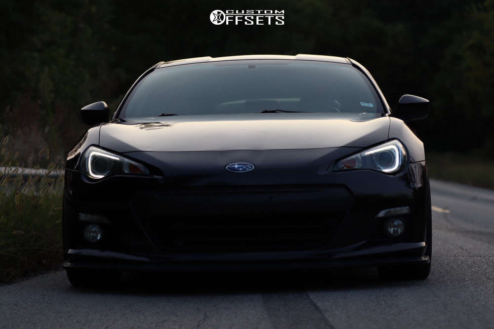 2014 Subaru BRZ with 17x9 35 Enkei Rpf1 and 245/40R17 Nitto Nt555r and ...