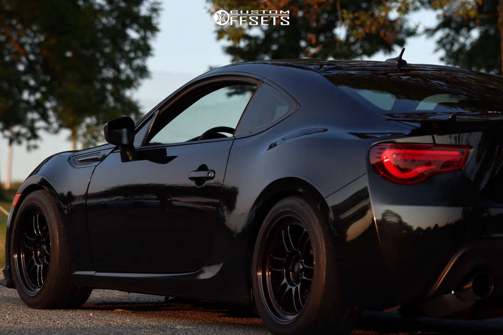 2014 Subaru BRZ with 17x9 35 Enkei Rpf1 and 245/40R17 Nitto Nt555r and ...