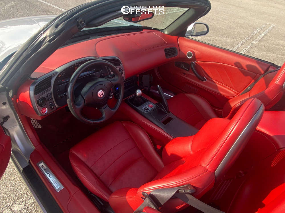 2002 Honda S2000 with 17x9.5 47 Volk Ce28n and 245/40R17 Bridgestone ...