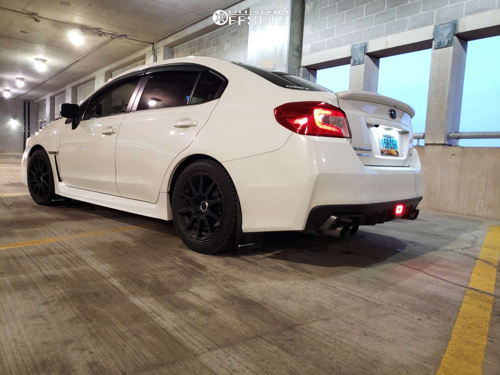 2016 Subaru WRX with 17x8 35 Method Mr501 and 235/45R17 Bridgestone ...