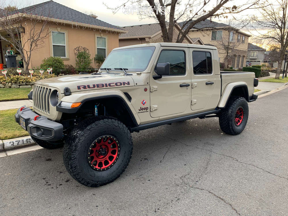 2020 Jeep Gladiator with 17x8.5 0 Method Nv and 37/12.5R17 BFGoodrich ...