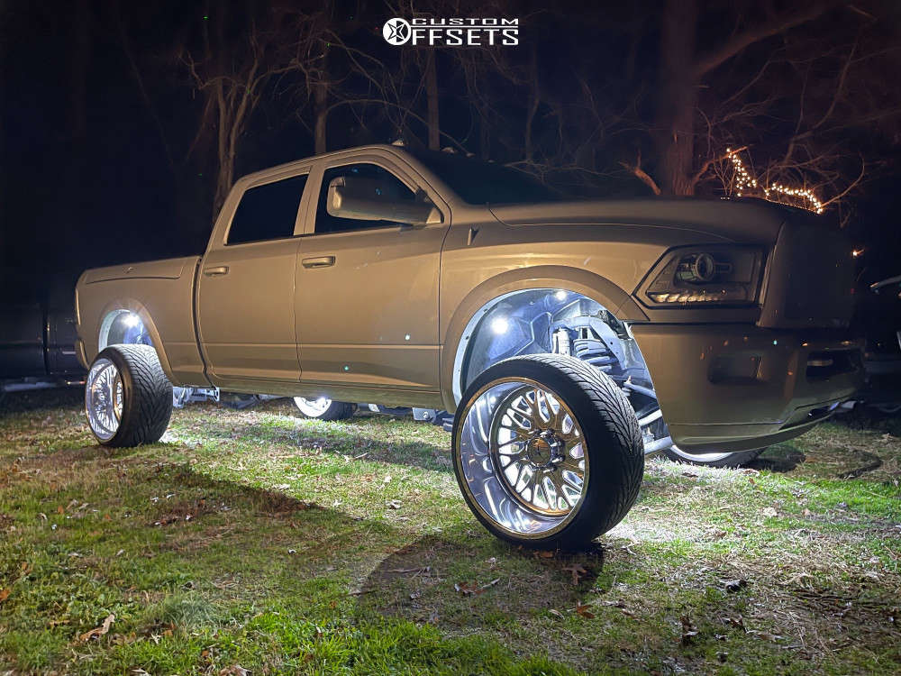 2015 Ram 2500 with 24x14 -73 American Force Nova Ss and 305/35R24 Toyo ...