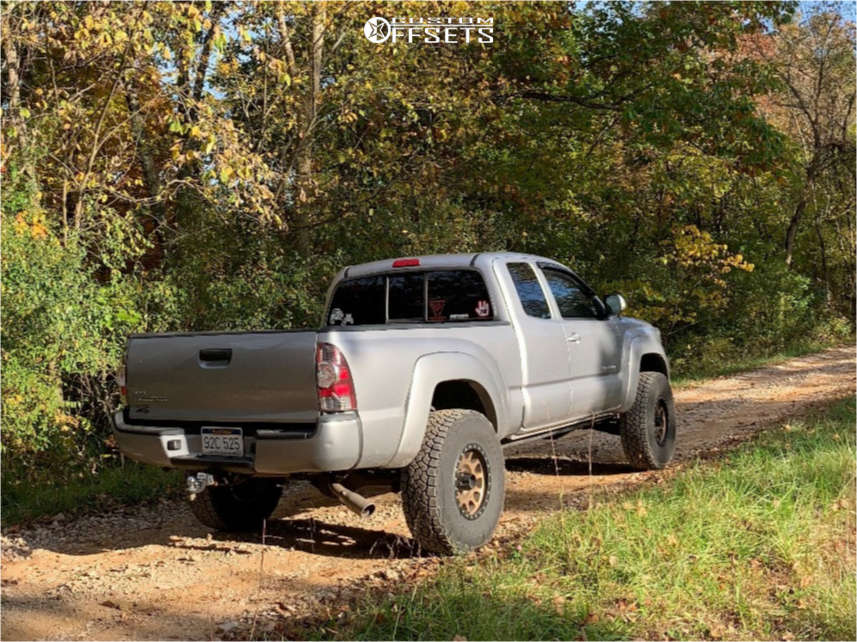 2014 Toyota Tacoma with 16x8 0 Method Nv and 285/75R16 Toyo Tires Open ...