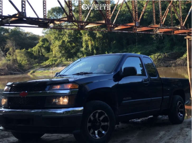2004 Chevrolet Colorado with 15x7.5 -12 Vision Valor and 30/9.5R15 ...