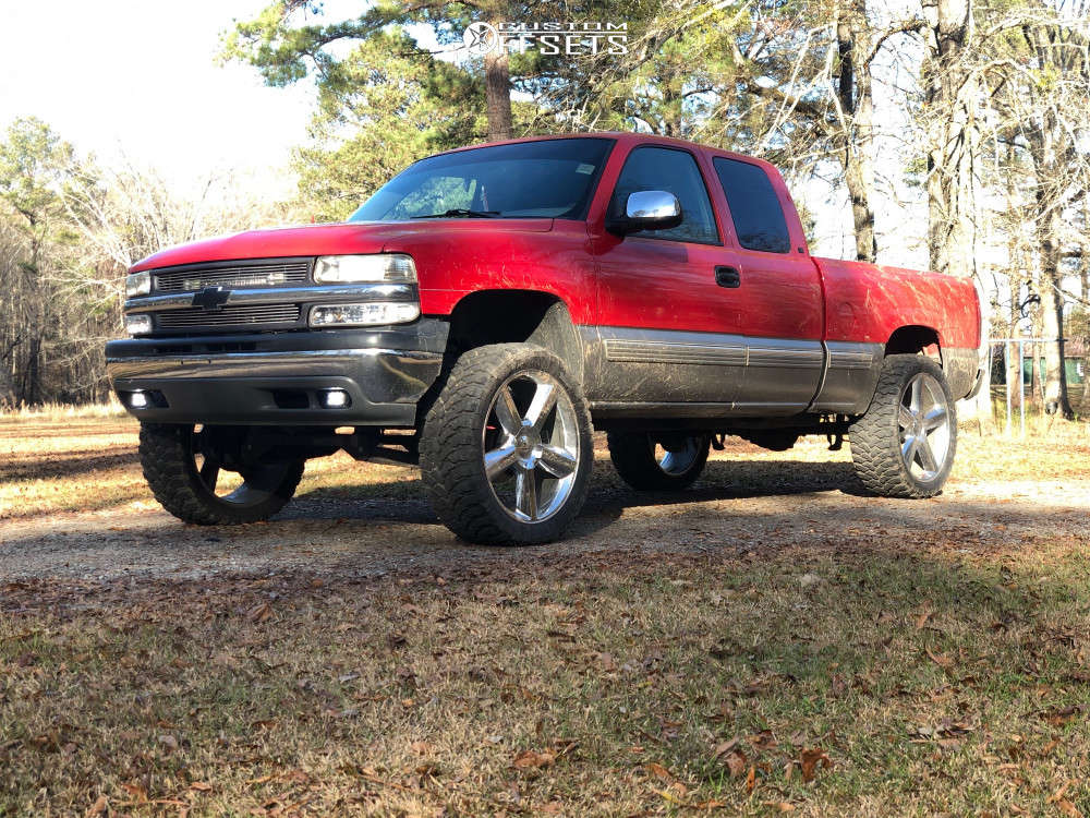 2000 Chevrolet Silverado 1500 with 24x10 31 OE Performance 131 and 35/ ...