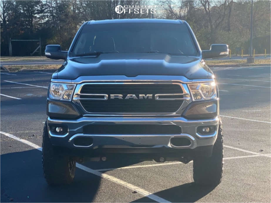 2020 Ram 1500 with 20x10 -18 Fuel Rebel and 35/12.5R20 Nitto Ridge ...