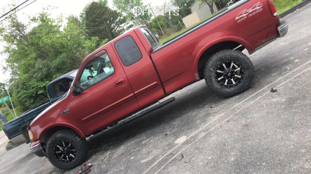1999 Ford F-150 with 17x8 0 Moto Metal Mo970 and 275/65R17 Thunderer ...