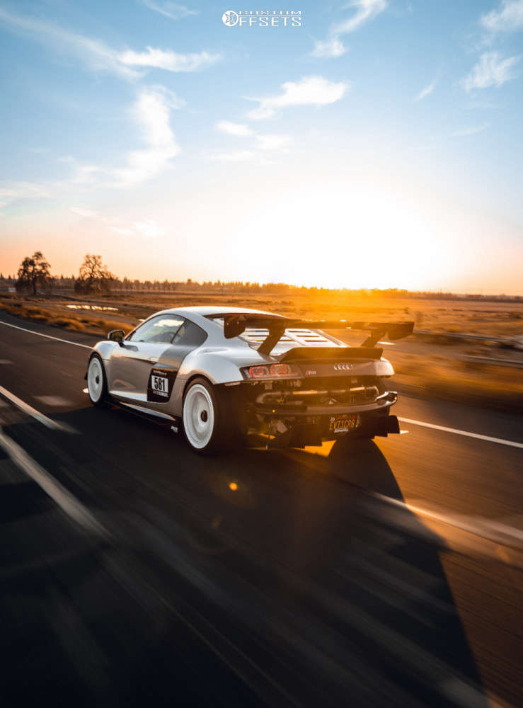 2009 Audi R8 with 19x8.5 29 Rotiform Zmo-m and 245/35R19 Nankang AR-1 ...