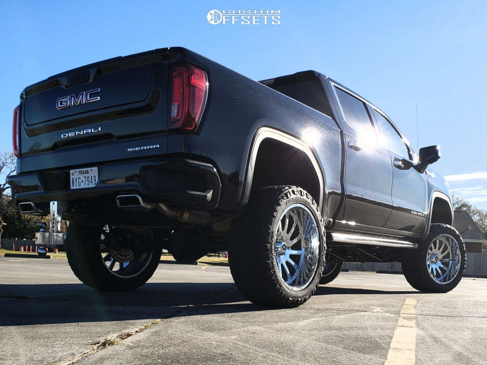 2020 GMC Sierra 1500 with 24x12 -44 Hardcore Offroad Hc15 and 37/13 ...