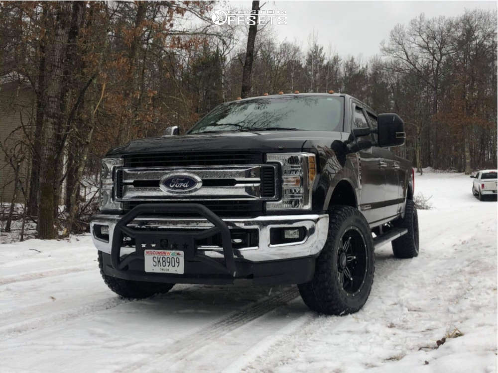 2019 Ford F-250 Super Duty with 20x10 -25 BMF Roulette and 275/65R20 ...