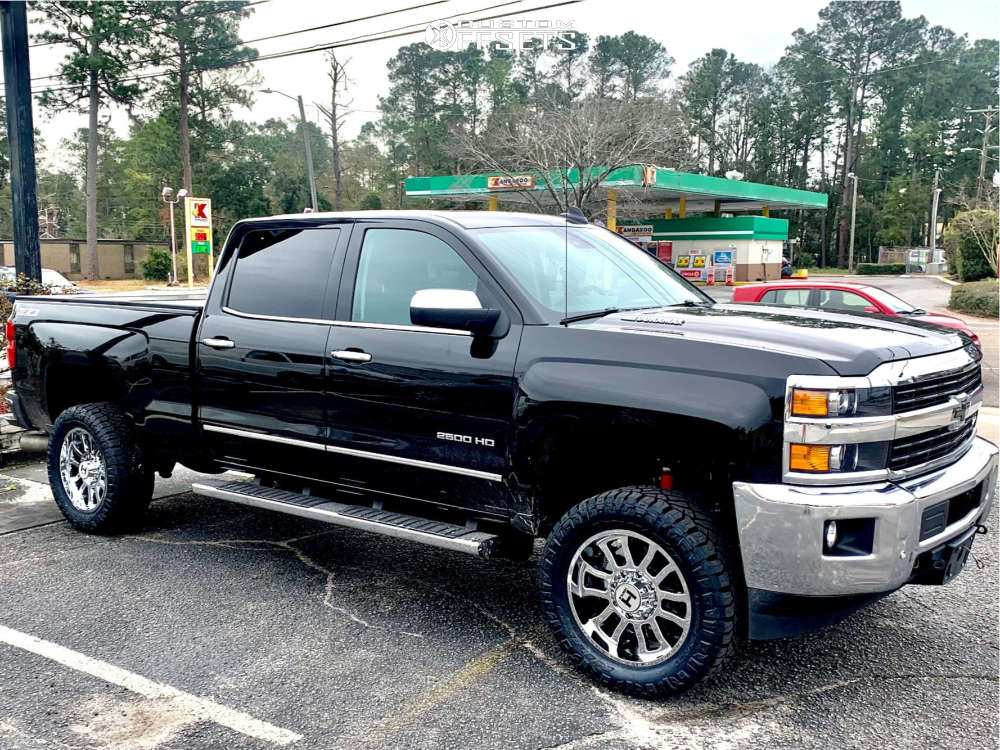 2015 Chevrolet Silverado 2500 HD with 20x9 0 Hostile Gauntlet and 295 ...