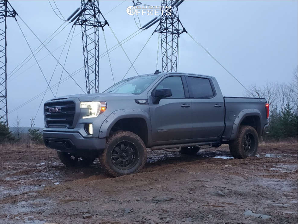 2019 GMC Sierra 1500 with 20x10 -18 Pro Comp Series 73 and 35/12.5R20 ...
