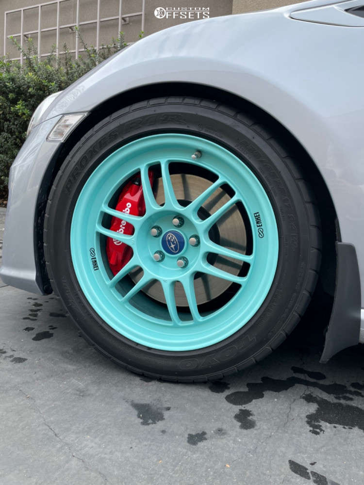 2020 Subaru BRZ with 17x8 35 Enkei Rpf1 and 235/45R17 Toyo Tires Proxes ...