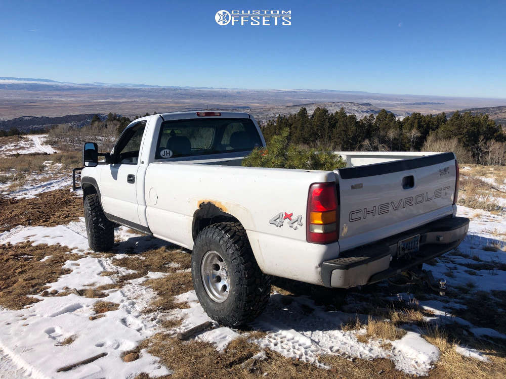 2001 Chevrolet Silverado 1500 with 16x10 -24 Pro Comp 1069 and 35/12 ...