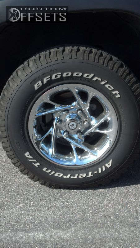 2000 Chevrolet Silverado 1500 with 16x8 0 American Racing Nitro and 265 ...