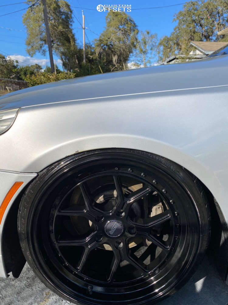 2009 BMW 535i with 19x9.5 22 ESR Cs8 and 225/35R19 Federal SS595 and ...