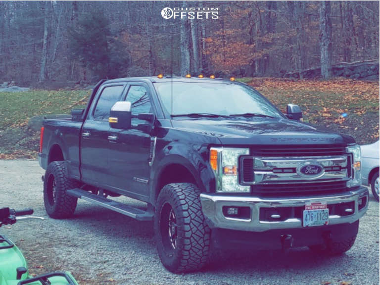 2017 Ford F-350 Super Duty with 20x10 -19 Hostile Sprocket and 35/12 ...