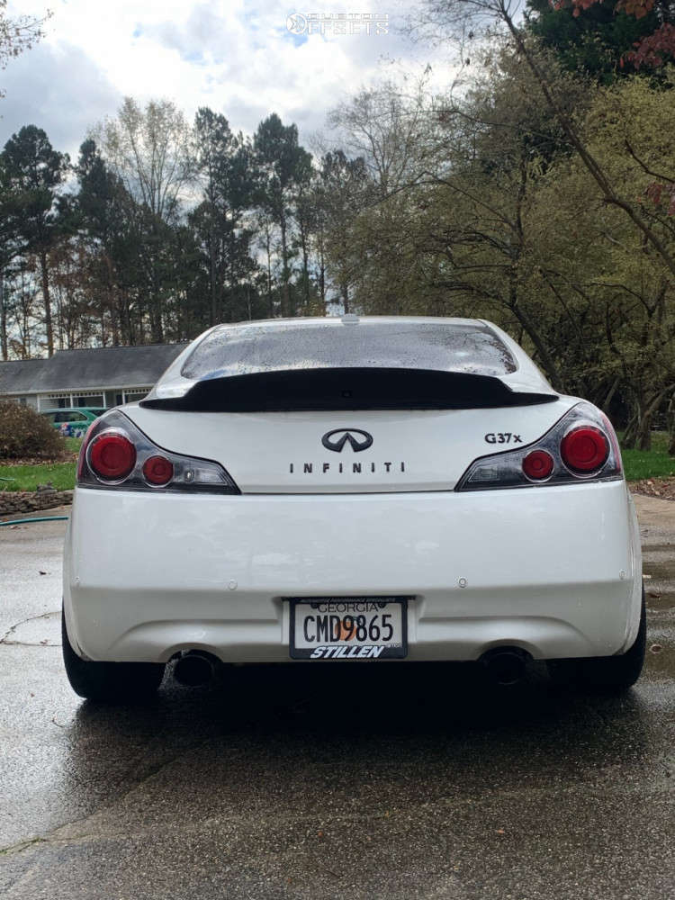 2013 INFINITI G37 with 19x9.5 20 Ground Force Gf9 and 245/40R19 Federal ...