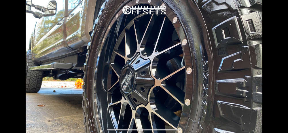 2020 Ford F-250 Super Duty with 22x10 12 Moto Metal Mo986 and 37/12 ...