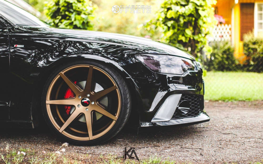 2012 Audi A6 Quattro with 20x11 30 Japan Racing Jr20 and 255/30R20 ...