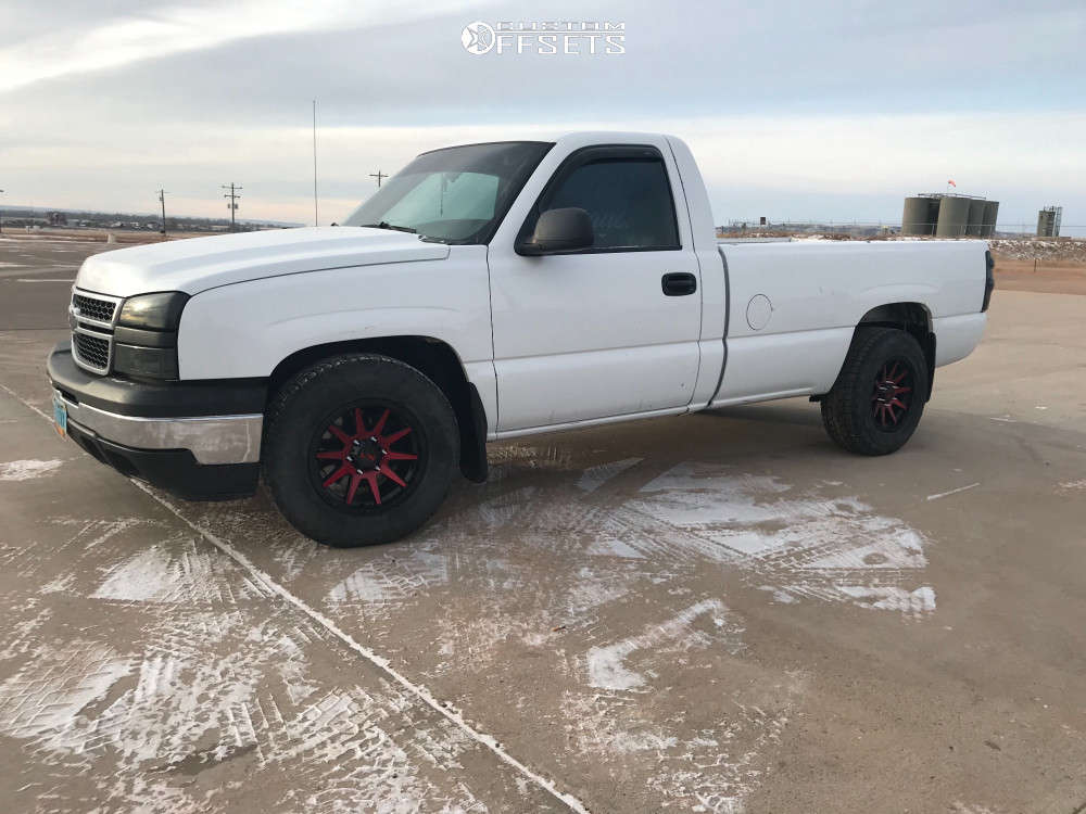 2007 Chevrolet Silverado 1500 Classic with 17x9 -12 Alloy Ion Style 143 ...