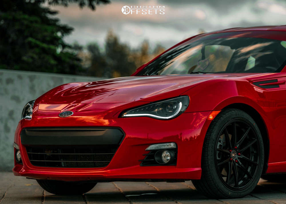 2015 Subaru BRZ Tucked Stock | Custom Offsets