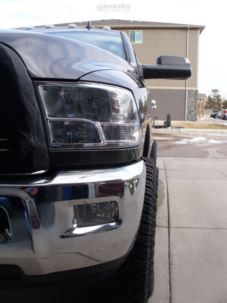 2018 Dodge Ram 2500 with 18x9 12 Vision Creep and 295/70R18 Yokohama ...