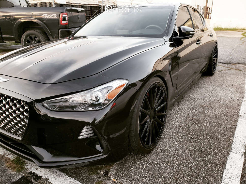 Genesis G70 Blacked Out