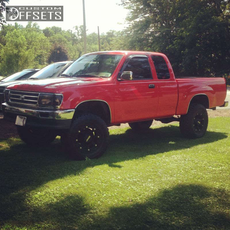 1998 Toyota T100 with 17x8 0 Gear Off-Road Backcountry and 33/12.5R17 ...