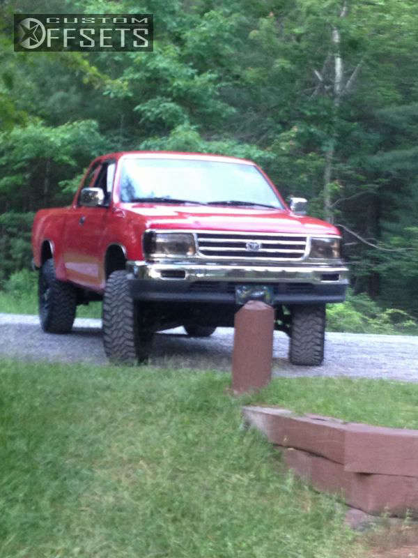1998 Toyota T100 with 17x8 0 Gear Off-Road Backcountry and 33/12.5R17 ...