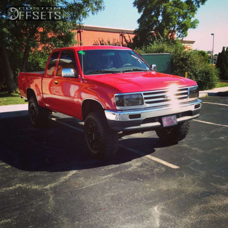 1998 Toyota T100 with 17x8 0 Gear Off-Road Backcountry and 33/12.5R17 ...