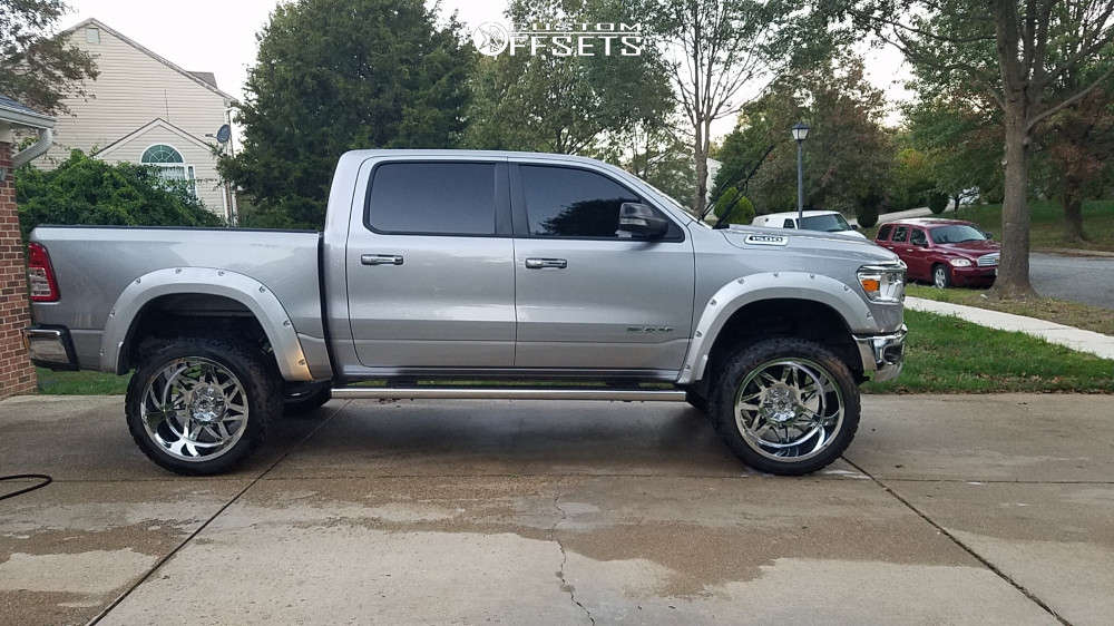 2019 Ram 1500 with 24x14 -76 RBP Avenger and 35/15.5R24 Venom Power ...