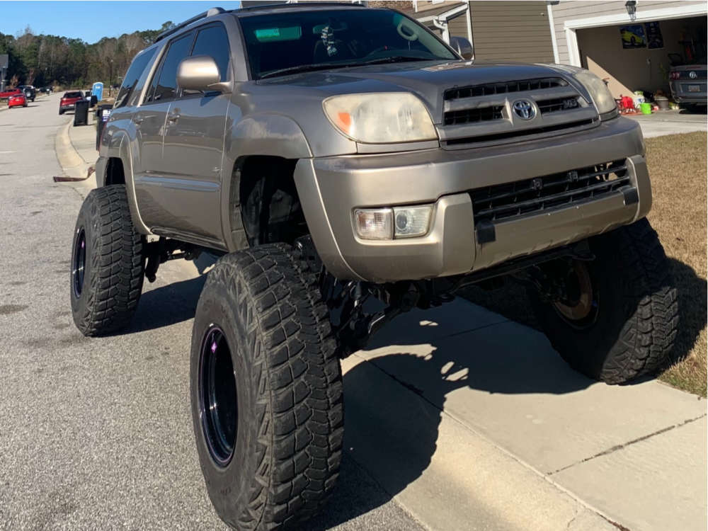 2004 Toyota 4Runner with 15x14 -88 Bart Wheels Super Trucker and 35/12 ...