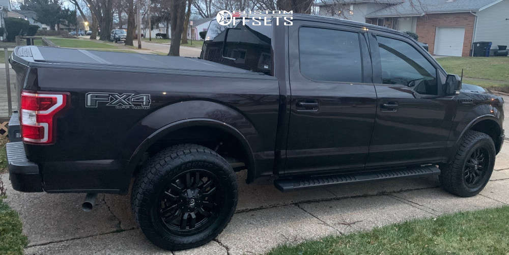 2020 Ford F-150 with 20x9 19 Fuel Sledge and 275/60R20 Toyo Tires Open ...