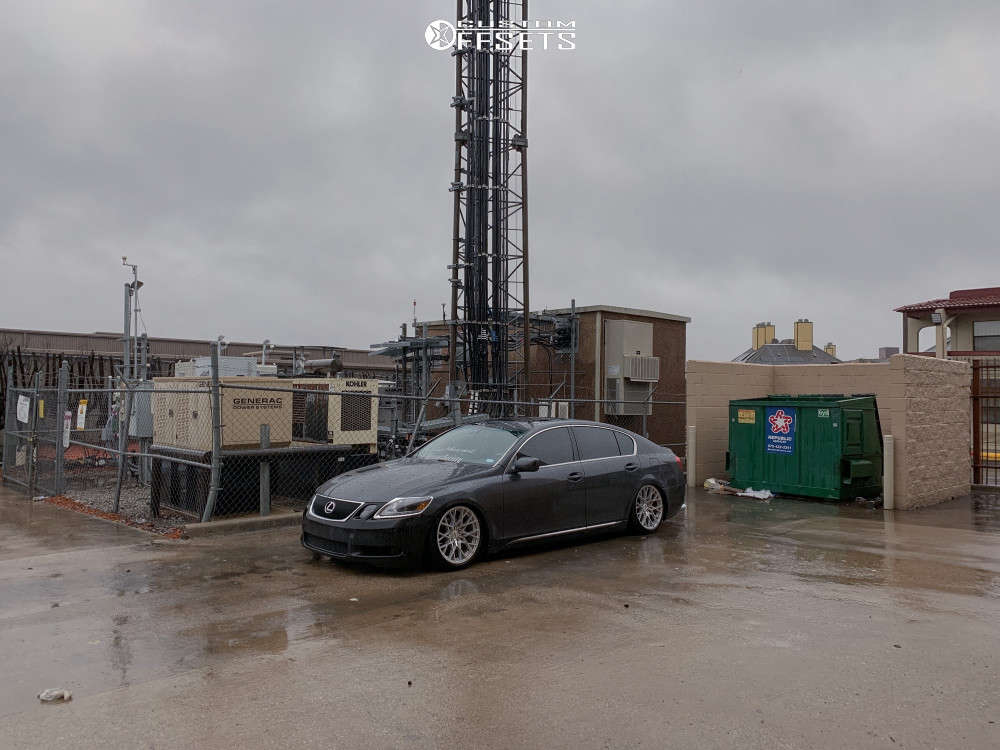 2006 Lexus GS300 with 18x9.5 40 TSW Sebring and 235/40R18 Falken Pro G5 ...