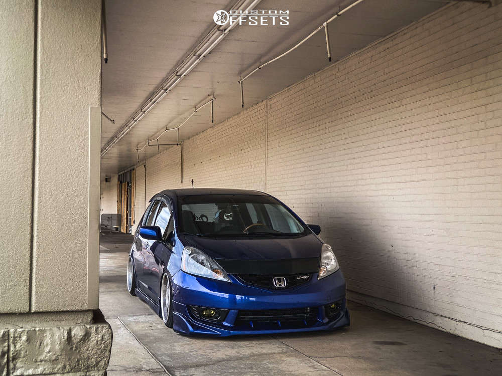 2010 Honda Fit with 17x7.5 30 SSR Vienna Kreis and 165/45R17 Achilles ...