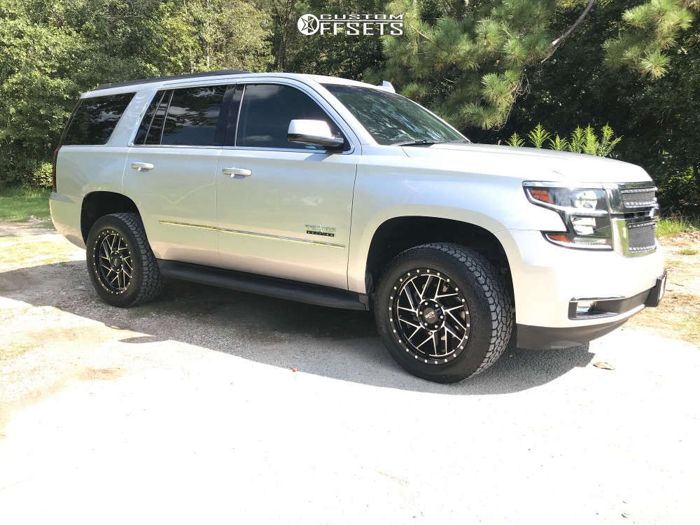 2020 Chevrolet Tahoe with 20x9 -12 Moto Metal Mo985 and 33/9.5R20 ...