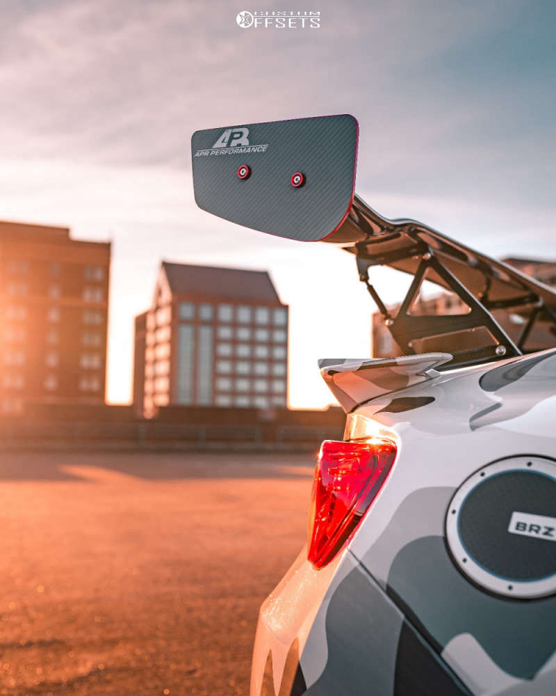 2013 Subaru BRZ with 18x9.5 15 GMR GS-108 and 215/35R18 Nankang Ns-25 ...