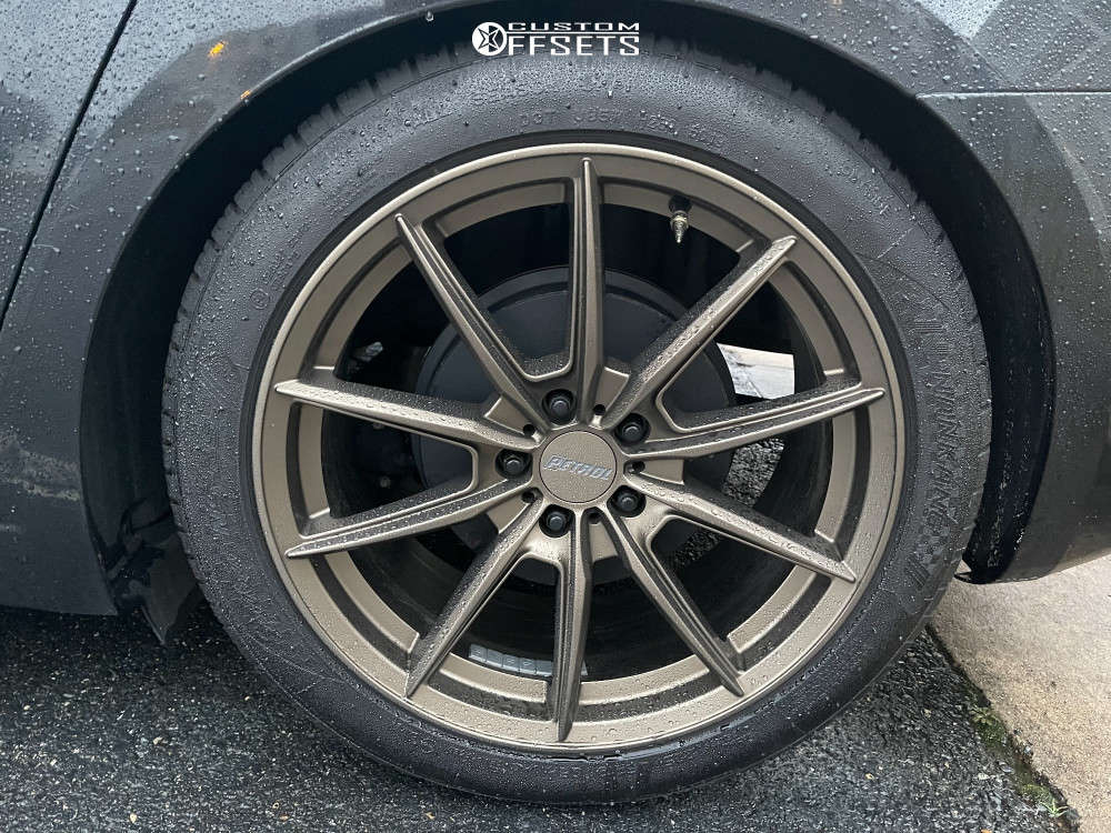 2014 Chevrolet Cruze with 18x8 45 Petrol P4b and 225/45R18 Nankang Ns ...