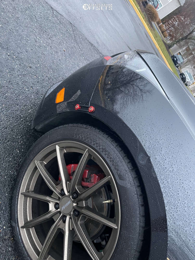 2014 Chevrolet Cruze with 18x8 45 Petrol P4b and 225/45R18 Nankang Ns ...