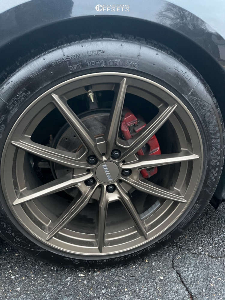 2014 Chevrolet Cruze with 18x8 45 Petrol P4b and 225/45R18 Nankang Ns ...