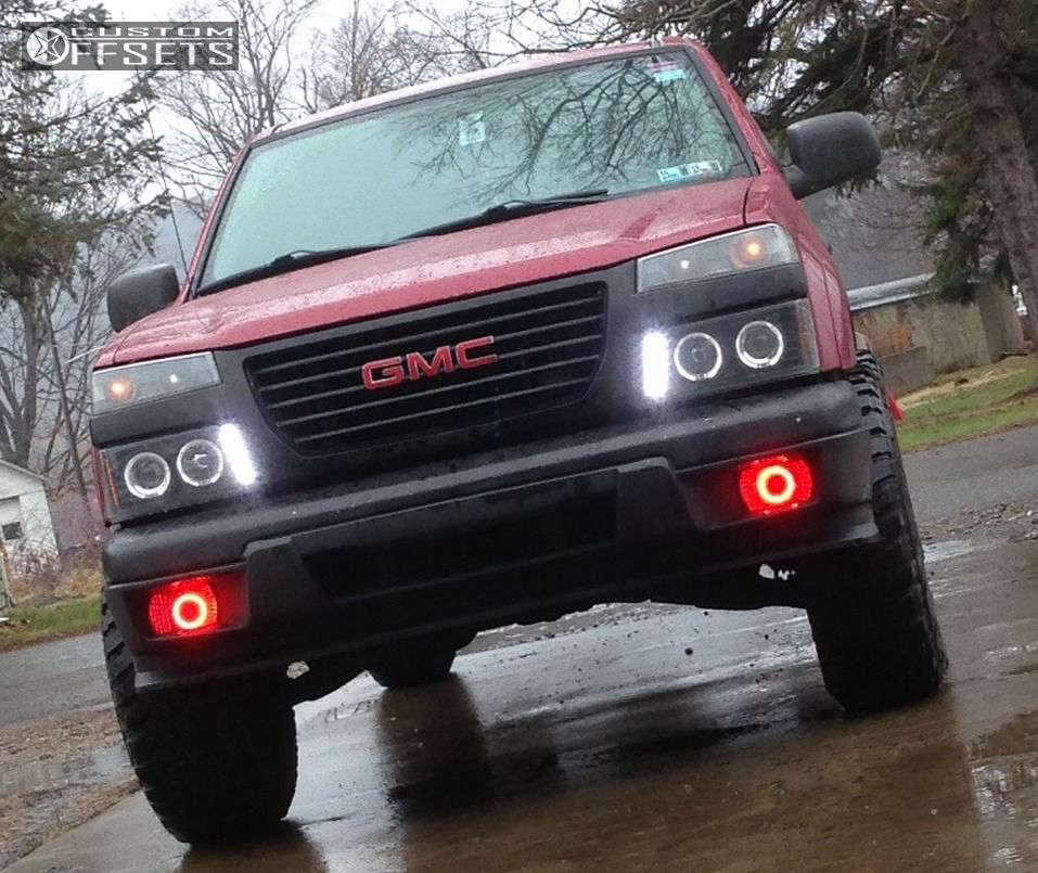2005 GMC Canyon with 16x8 0 Mickey Thompson Side Biter II and 31/8.5R16 ...