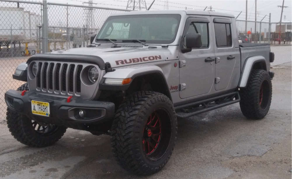 2020 Jeep Gladiator with 22x12 -51 Xtreme Force Xf10 and 37/13.5R22 ...