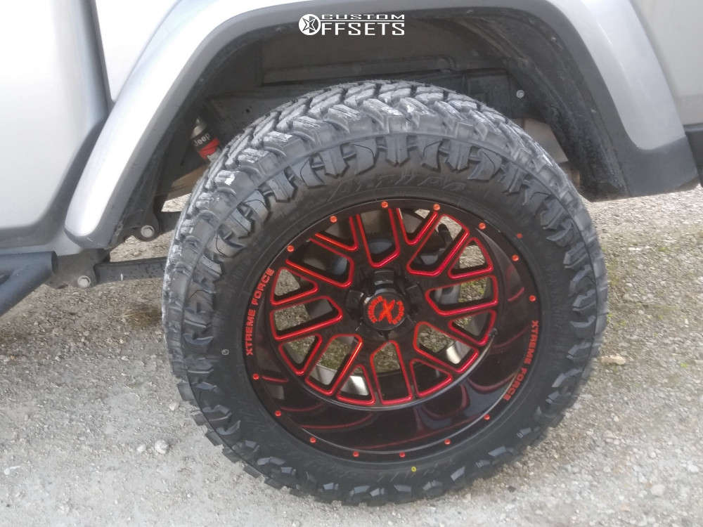 2020 Jeep Gladiator with 22x12 -51 Xtreme Force Xf10 and 37/13.5R22 ...
