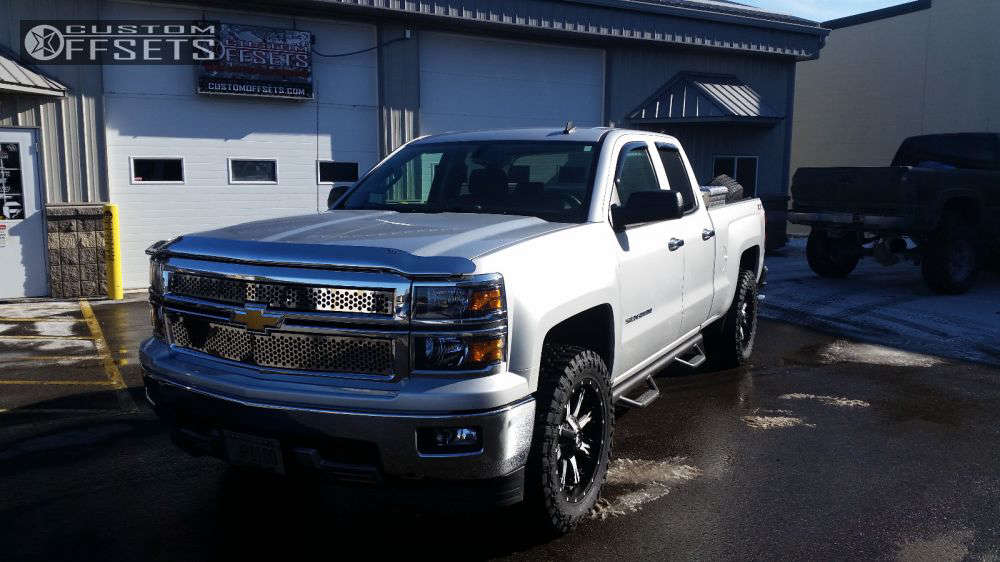 2014 Chevrolet Silverado 1500 with 20x9 1 Fuel Nutz and 33/12.5R20 ...