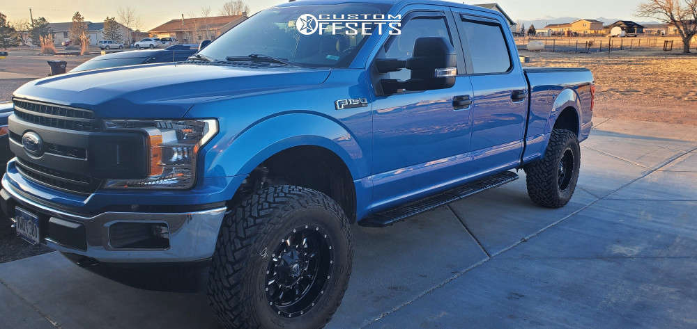 2019 Ford F-150 with 18x9 -13 Fuel Krank D517 and 35/12.5R18 Fuel ...