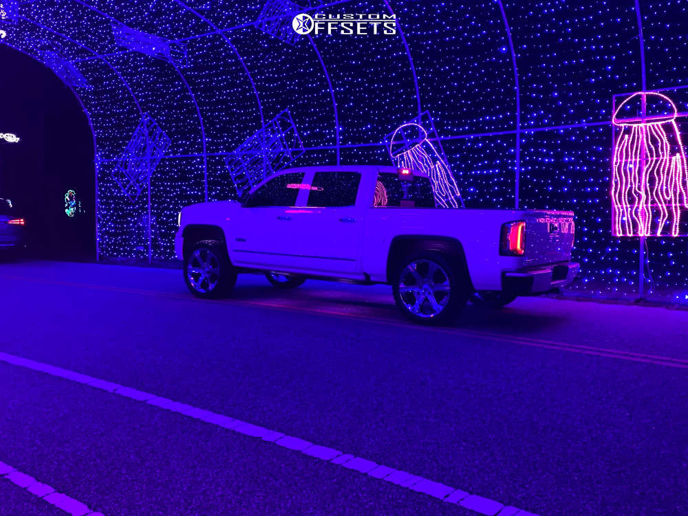 2016 GMC Sierra 1500 with 24x10 31 OE Revolution G13 and 35/12.5R24 ...